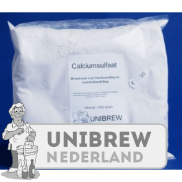 Calciumsulfaat brouwzout
