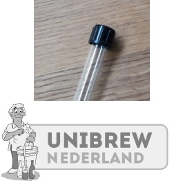 Testbuis 12x100 mm met draaidop