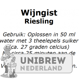 Wijngist Riesling 40 gram